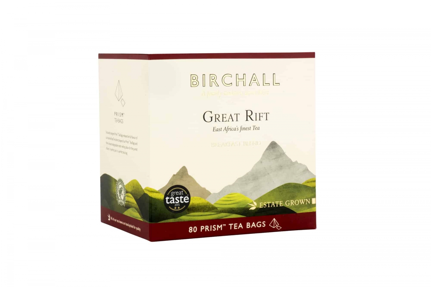 Great Rift Breakfast Blend Prism Tea Bags x 80 - The Oxford Coffee Company